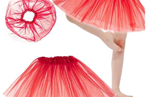 Червена пола за момичета