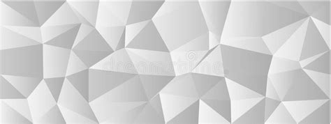 Geometric Chaos Pattern With Abstract Triangular Shapes In Monochrome Design For Background Or