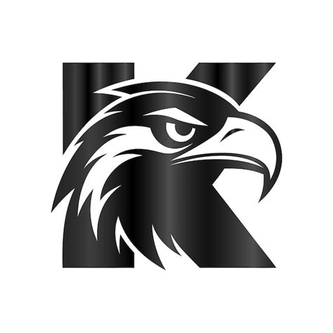 Premium Vector Letter K Eagle Logo Design Vector Template