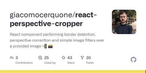 Github Giacomocerquonereact Perspective Cropper React Component Performing Border Detection