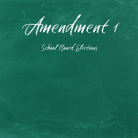 Amendment 1 The Wave