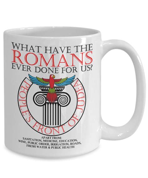 what have the romans ever done for us monty python latin etsy