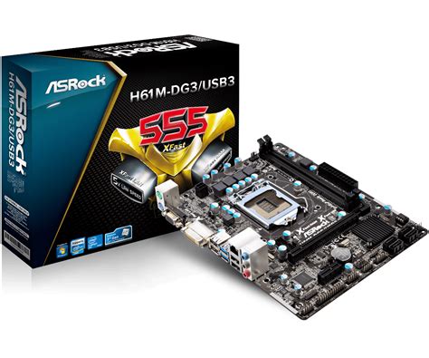 ASRock > H61M-DG3/USB3