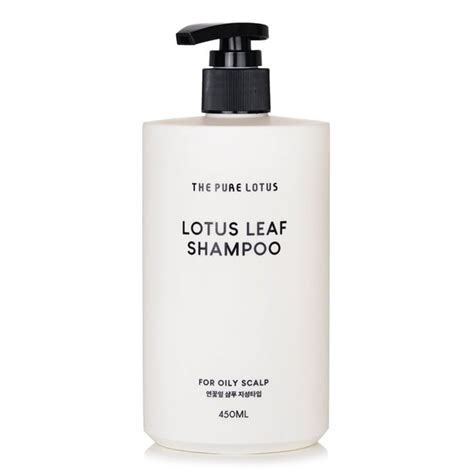 The Pure Lotus Lotus Leaf Shampoo For Oily Scalp 450ml