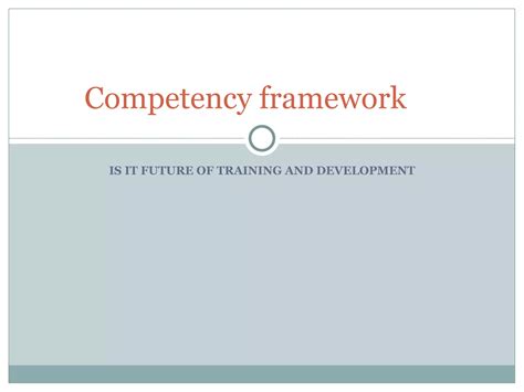 Competency Based Approach In Human Resources Ppt