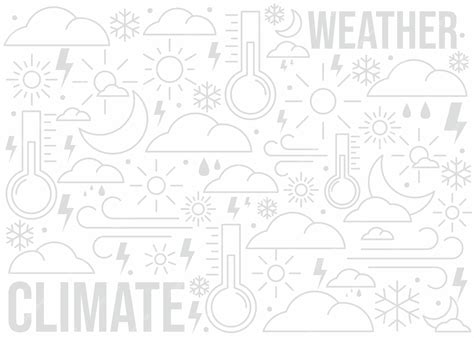 Premium Vector Climate And Weather Pattern Design