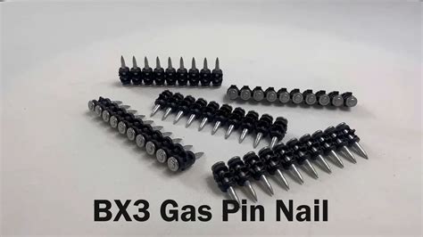 Bx3 Continuous Shooting Nail Drive Pins Shooting Nail For Steel And