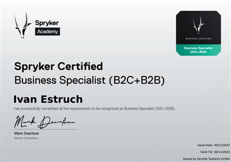 Ivan Estruch On Linkedin Im Happy To Announce I Have Achieved The Business Specialist B2cb2b