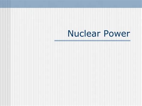 PPT Nuclear Power Stations PowerPoint Presentation Free Download ID