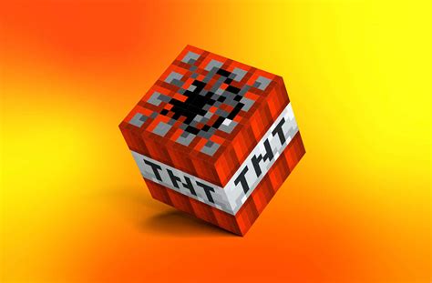 Minecraft Tnt Explosion Wallpaper
