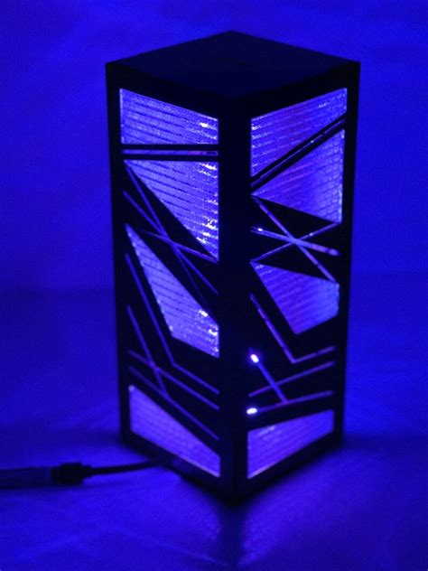 Gamer Binary Code Lamp Lantern T Gamer Room Numbers Matrix Lamp Desk Night Lamp Sci Fi Led