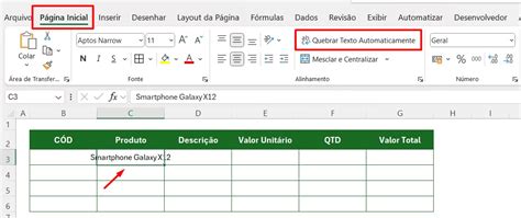Como Quebrar Texto Automaticamente No Excel Ninja Do Excel