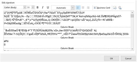 2013 Outlook Email Signature Corrupted Microsoft Community