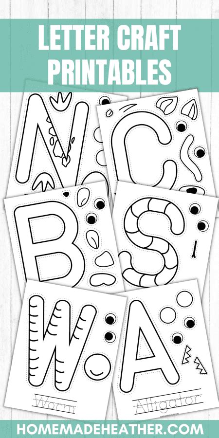 Free Alphabet Craft Printables Artofit