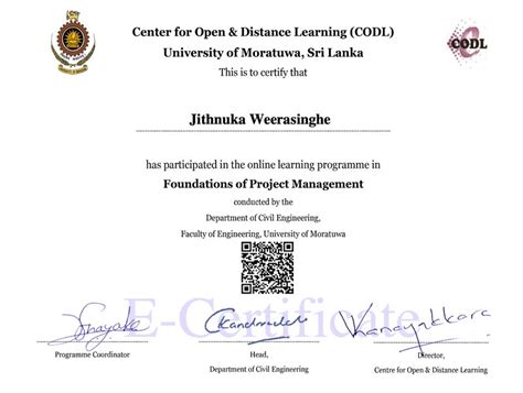 Uom Uom Codl Projectmanagement Jithnuka Weerasinghe 15 Comments