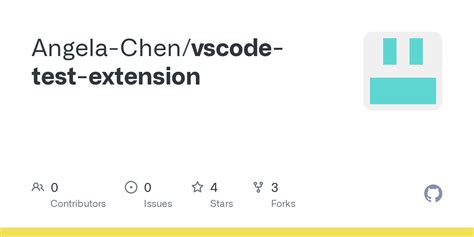 GitHub Angela Chen Vscode Test Extension