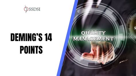 Demings 14 Points Quality Management Success Ssdsi