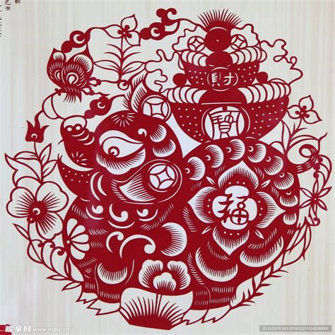 剪纸摄影图 传统文化 文化艺术 摄影图库 昵图网
