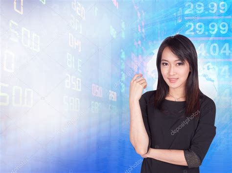 Stock Exchange Graph Background Stock Photo By Photofriday 46923841