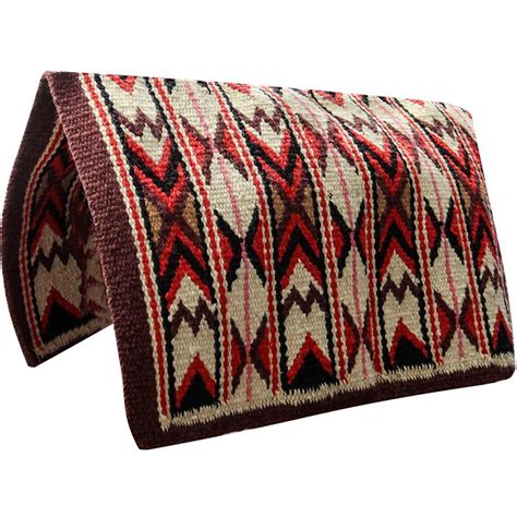 Tuffrider Western Woven Saddle Blanket Santa Fe 34 X 36 In