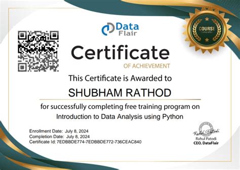 Shubham Rathod On Linkedin Datascience Python Dataanalysis