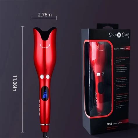 Hljhkjwm Efficiently Style Your Hair With Precision Using Pokuj‘s Modern Fast Heating Automatic