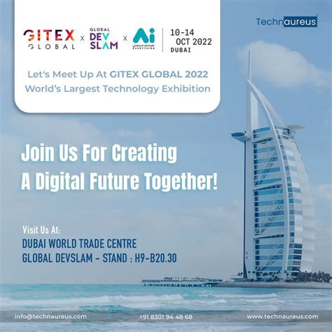 Gitex Global 2022 Technaureus Dubai World World Trade Center Global