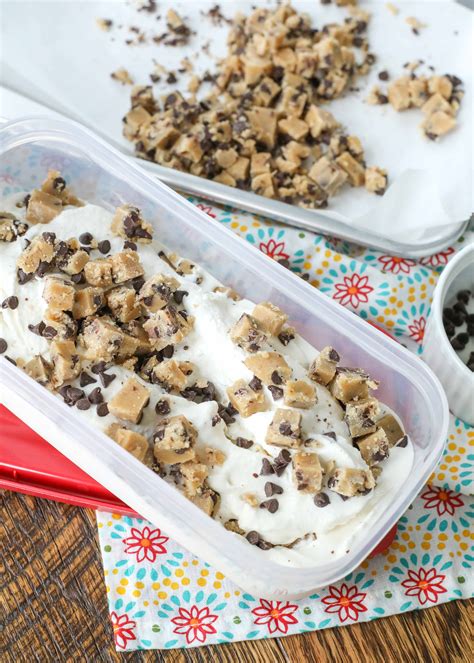 Chocolate Chip Cookie Dough Ice Cream Barefeet In The Kitchen