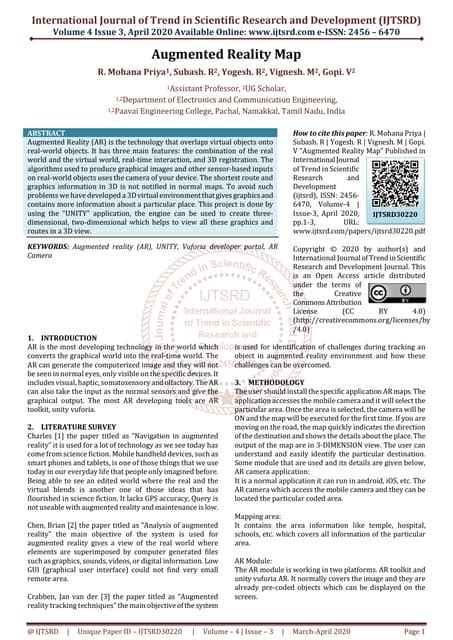 Augmented Reality In Medical Education Pdf