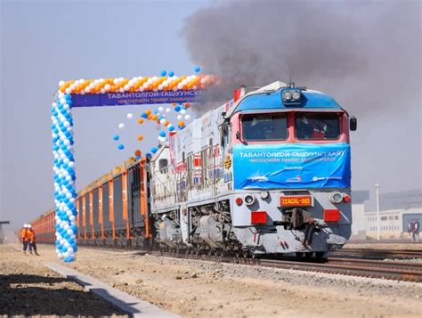 “Тавантолгой Гашуунсухайт” чиглэлийн төмөр зам ашиглалтад орсноор жилд 50 сая тонн нүүрс