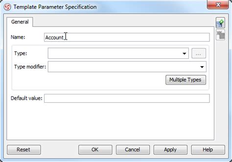 Add And Remove Template Parameters Of Uml Class Visual Paradigm Know How