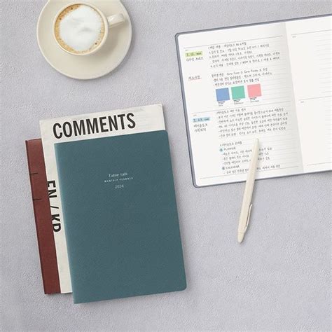 Antenna Shop 2024 날짜형 먼슬리 플래너 2024 A5 다이어리 핫트랙스