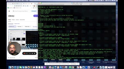 ckad lab 41 kubernetes certification deployment clusterip service ingress network policy part 1