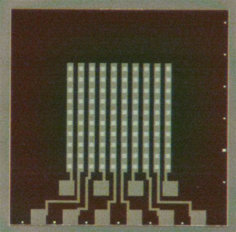 A Cross Section Of A Field Emitter B Picture Of A Full Fec Chip