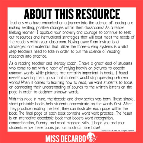 decodable books digraphs decode and draw series miss decarbo