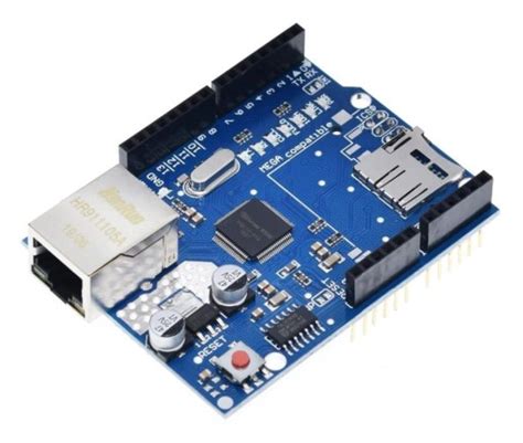 045 Moduł Ethernet Shield W5100 Lan Arduino Sklep Opinie Cena W Allegro