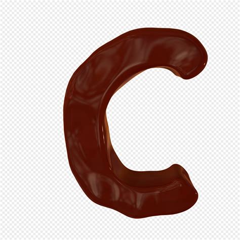 크리에이 티브 초콜릿 편지 C Png 일러스트 무료 다운로드 Lovepik