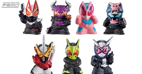 食玩「仮面ライダーキッズ ギーツ＆リバイス大集合！」が登場！ギーツやバッファなど最新ヒーローのキャラがラインナップ 電撃ホビーウェブ
