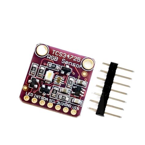 Tcs34725 Color Sensor Color Sensor Rgb Development Board Module Shopee Philippines