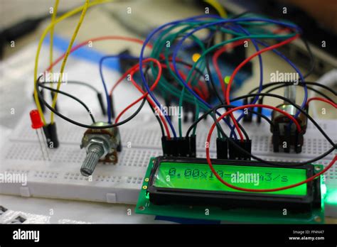 An Arduino Electronic Project Stock Photo Alamy