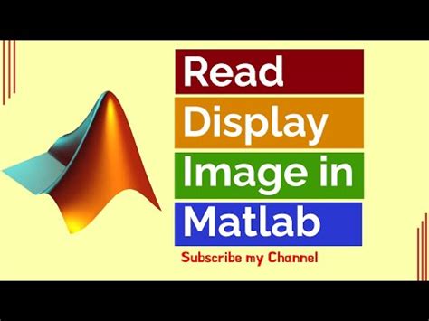 Read And Display An Image In Matlab Image Processing YouTube