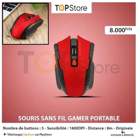 Souris Sans Fil Gamer Goodis Togo