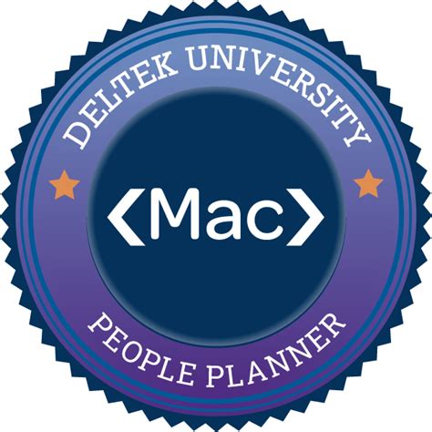 Deltek Maconomy Core With People Planner Certification Exam Credly