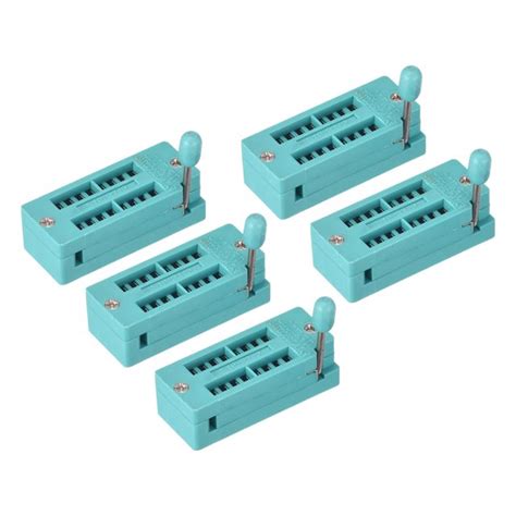 Universal Ic Test Zif Socket 16 Pin 3 0mm Pitch Microcontroller Chip Breadboard Program Ics