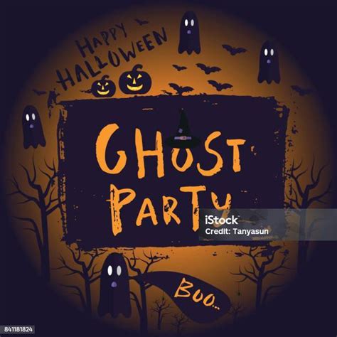 해피 할로윈 포스터 디자인과 전통적인 상징으로 그려진된 글자를 손으로 거미에 대한 스톡 벡터 아트 및 기타 이미지 거미 거미줄 고딕 양식 Istock
