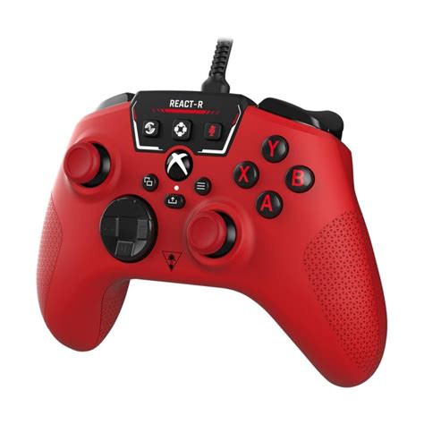 Turtle Beach React R PC And Xbox Dual Analogue Stick Rumble Wired Gamepad Red Best Deals At