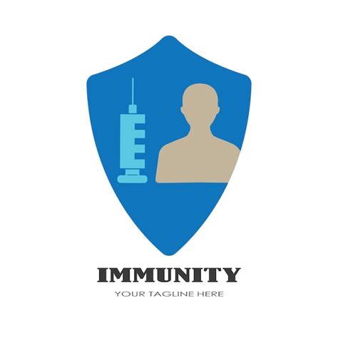 Premium Vector Immunization Logo