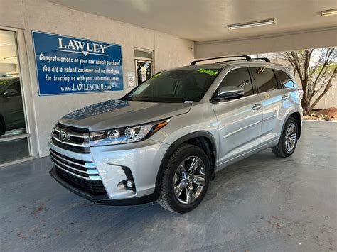 2019 Toyota Highlander Limited Platinum Awd For Sale In Sierra Vista