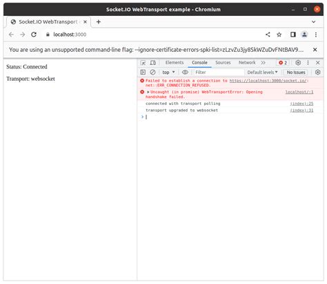 Socket Io With Webtransport Socket Io
