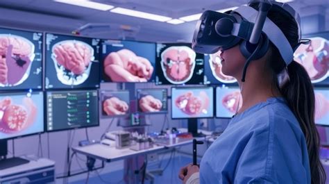 A Virtual Reality Surgical Simulation Environment Premium Ai Generated Image